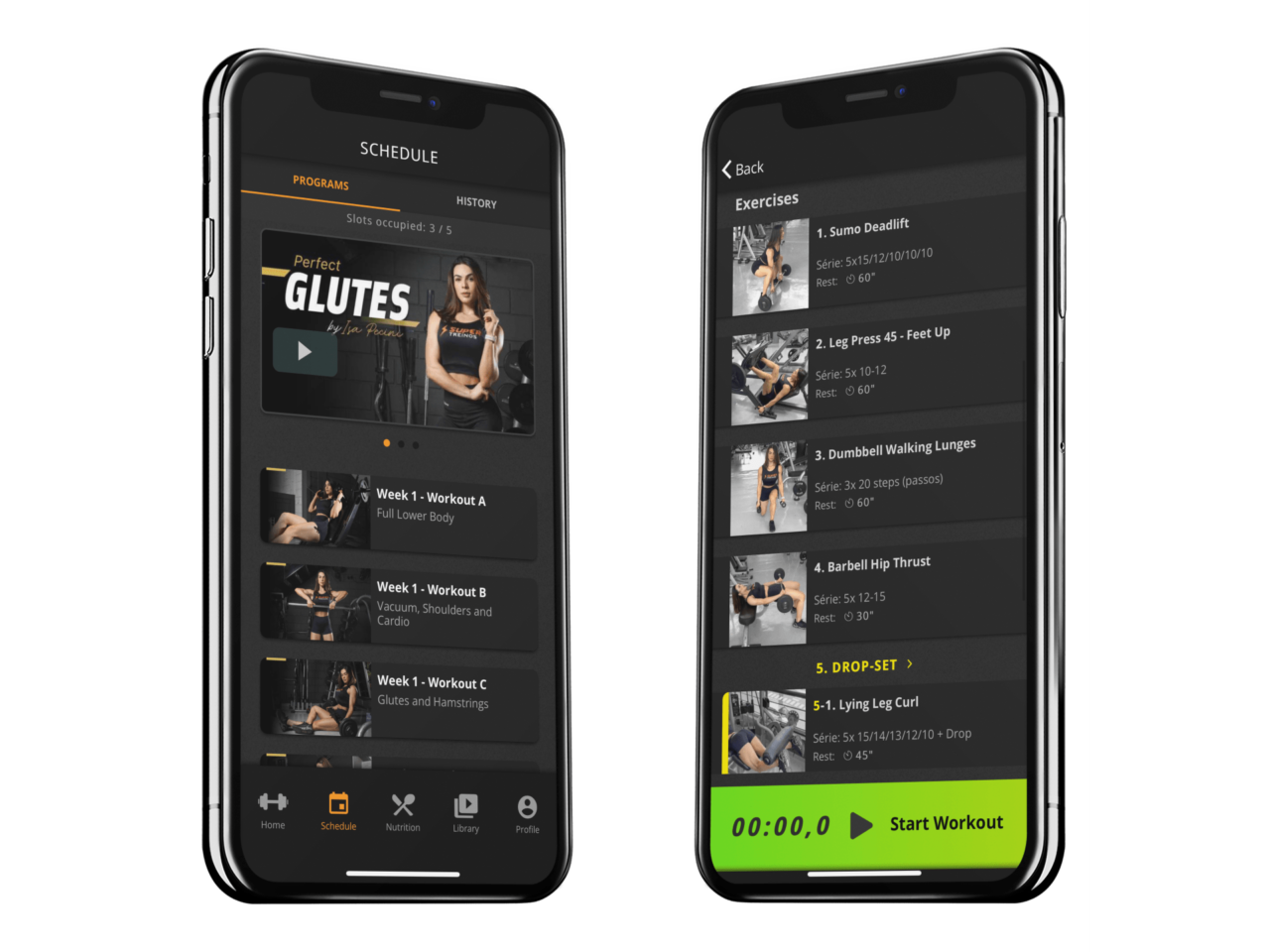 Isa Pecini - 2 Programas - Treinos Femininos para Glúteos